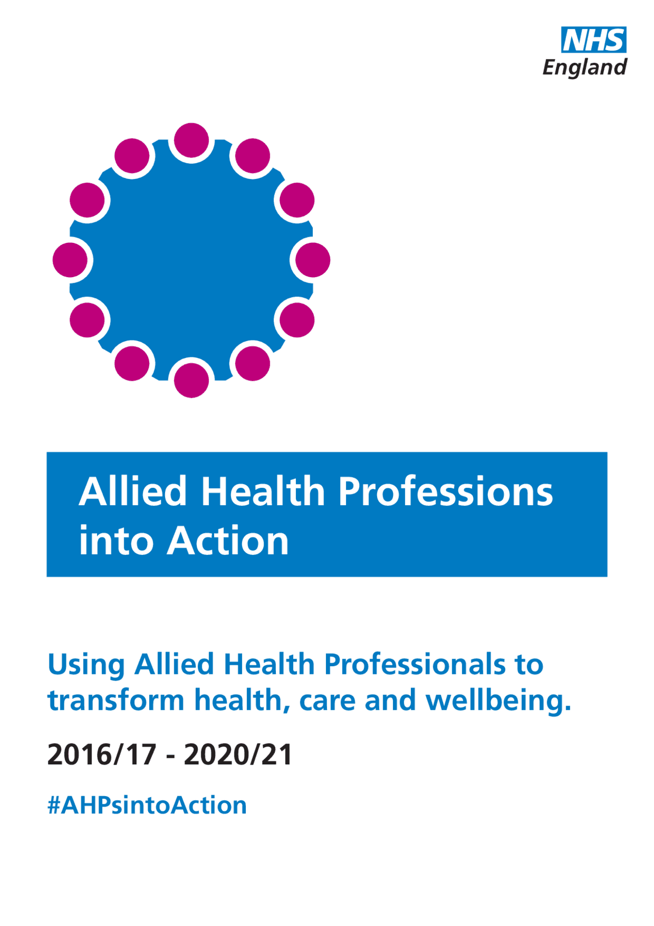 Allied Health Professions into Action | NHS England | Study notes ...