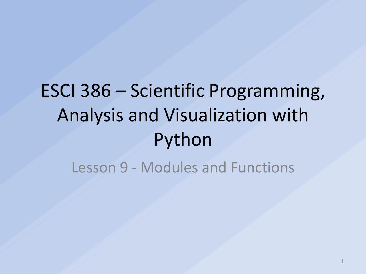 Modules And Functions Lecture Notes Web Programming And Technologies