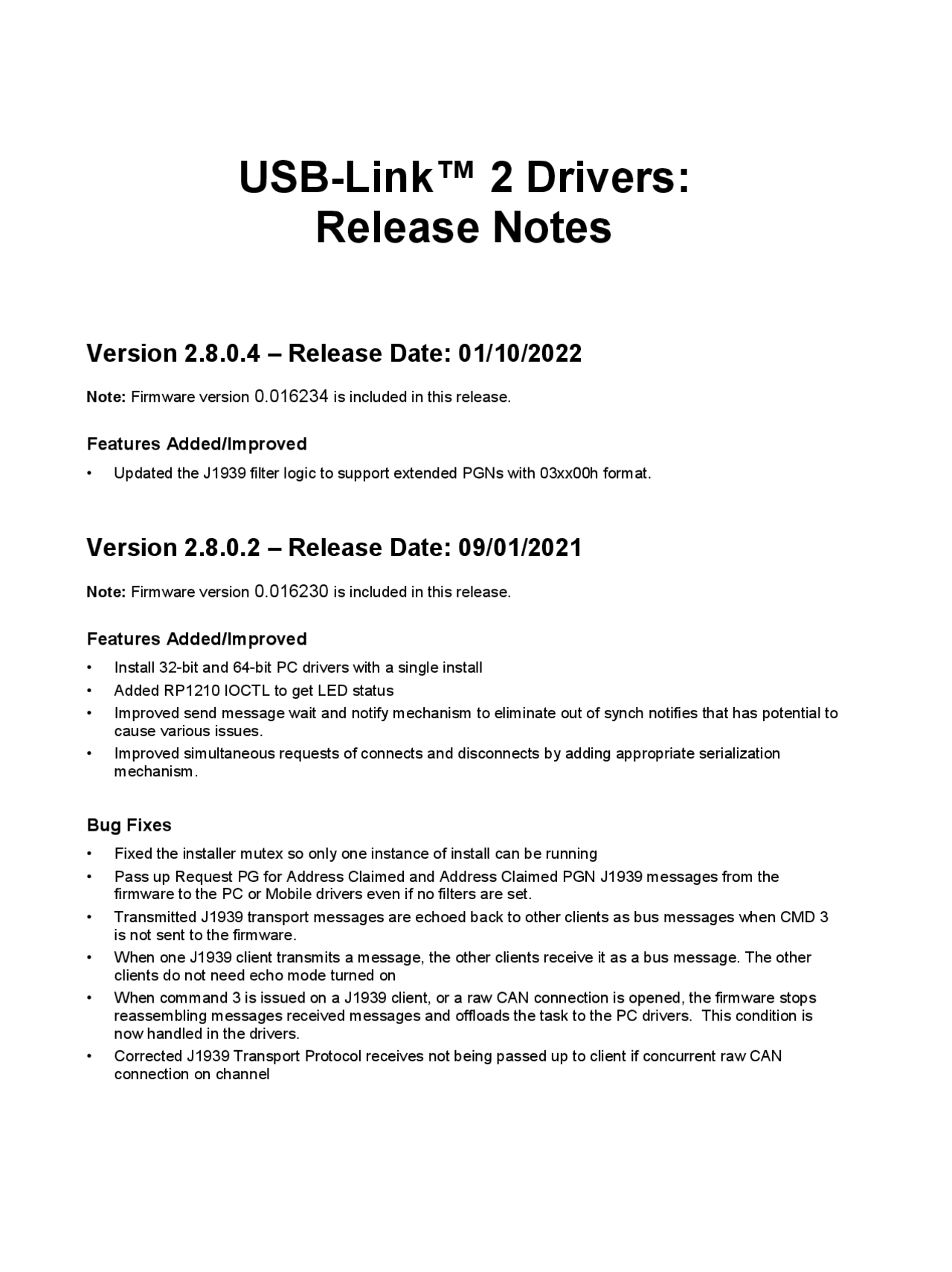 USB-Link™ 2 Drivers: Version History and Updates | Lecture notes ...