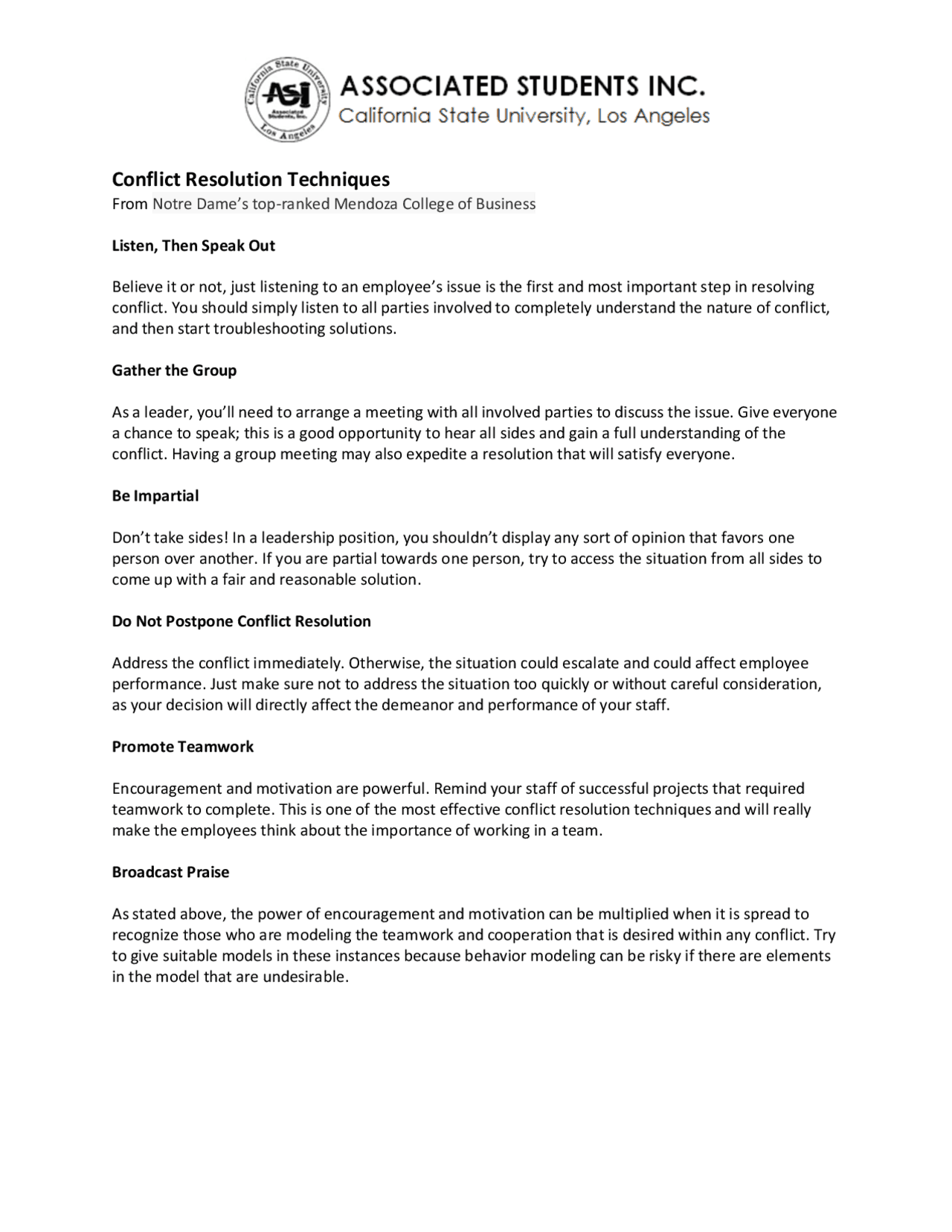 Conflict Resolution Techniques Study Notes Business Docsity conflict-resolution-techniques-study-notes-business-docsity