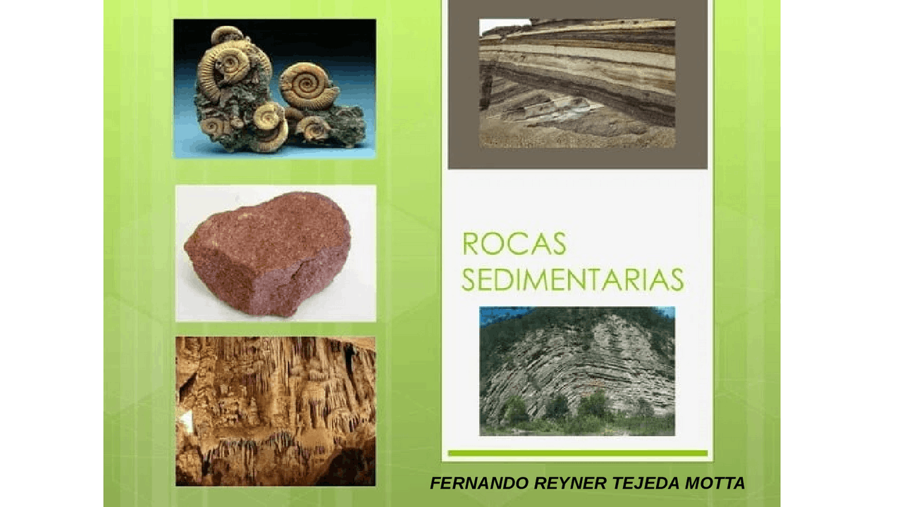ROCAS SEDIMENTRIASN ROCAS SEDIMENTRIAS | Diapositivas de Mineralogía y ...