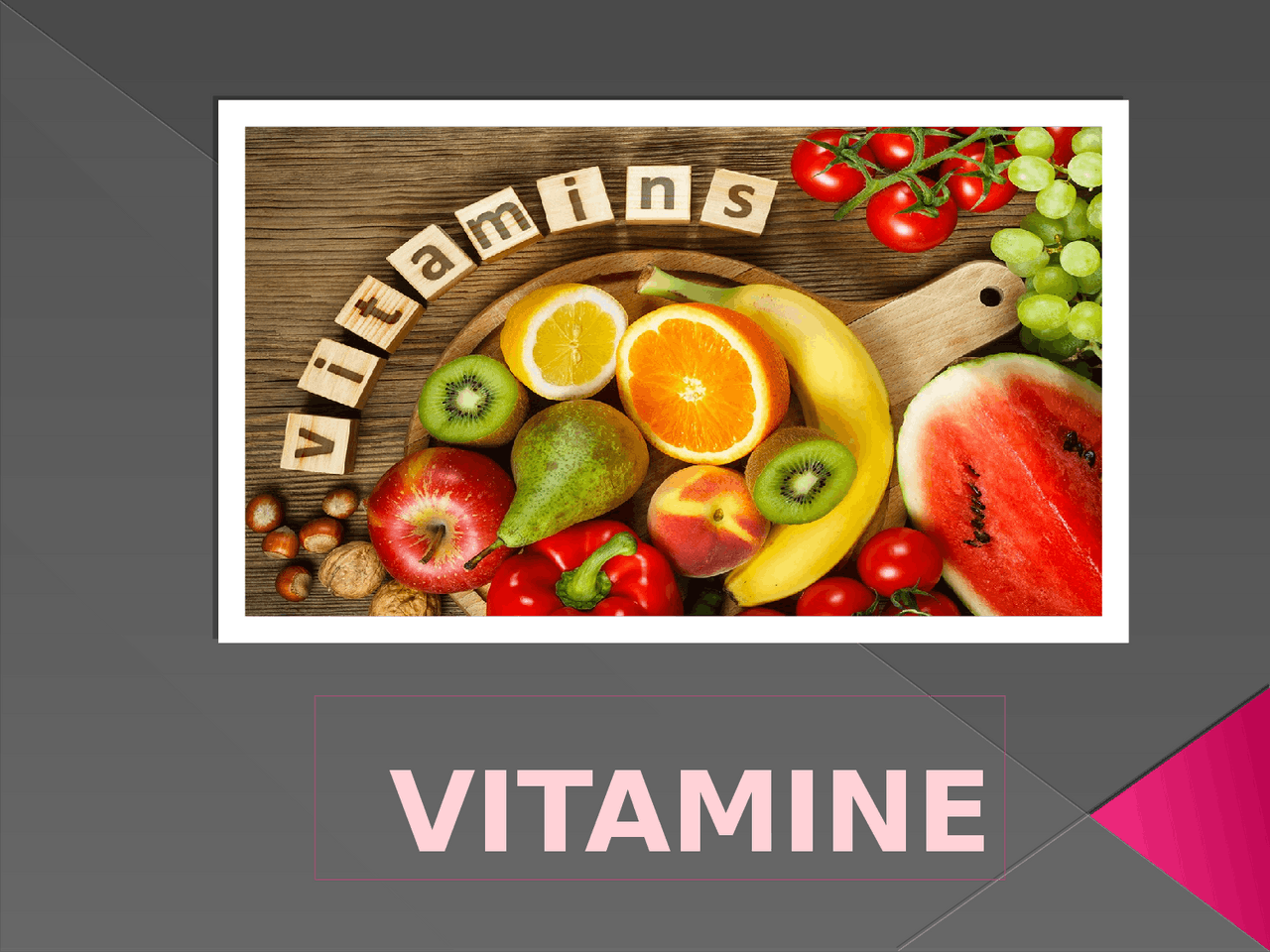 Ppt Dettagliato Sulle Vitamine Slide Di Scienze Della Terra Docsity