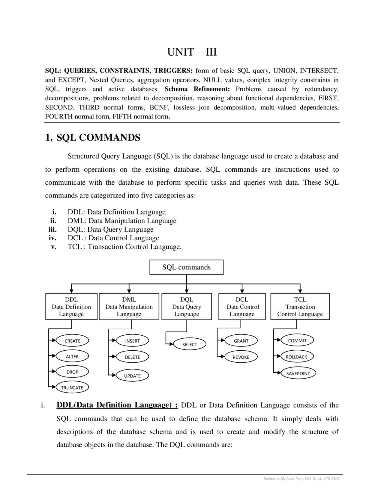 Database Management System Lecture Notes Database Management Systems
