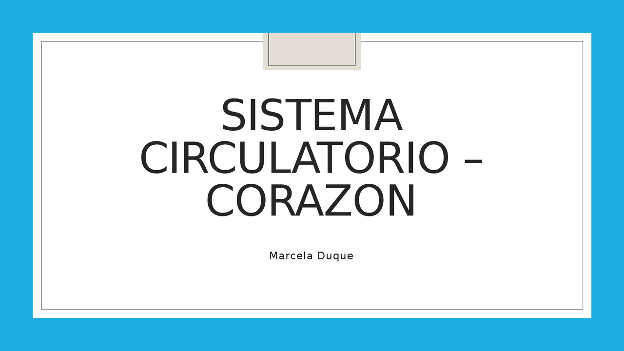 SISTEMA CIRCULATORIO | Diapositivas de Biología | Docsity