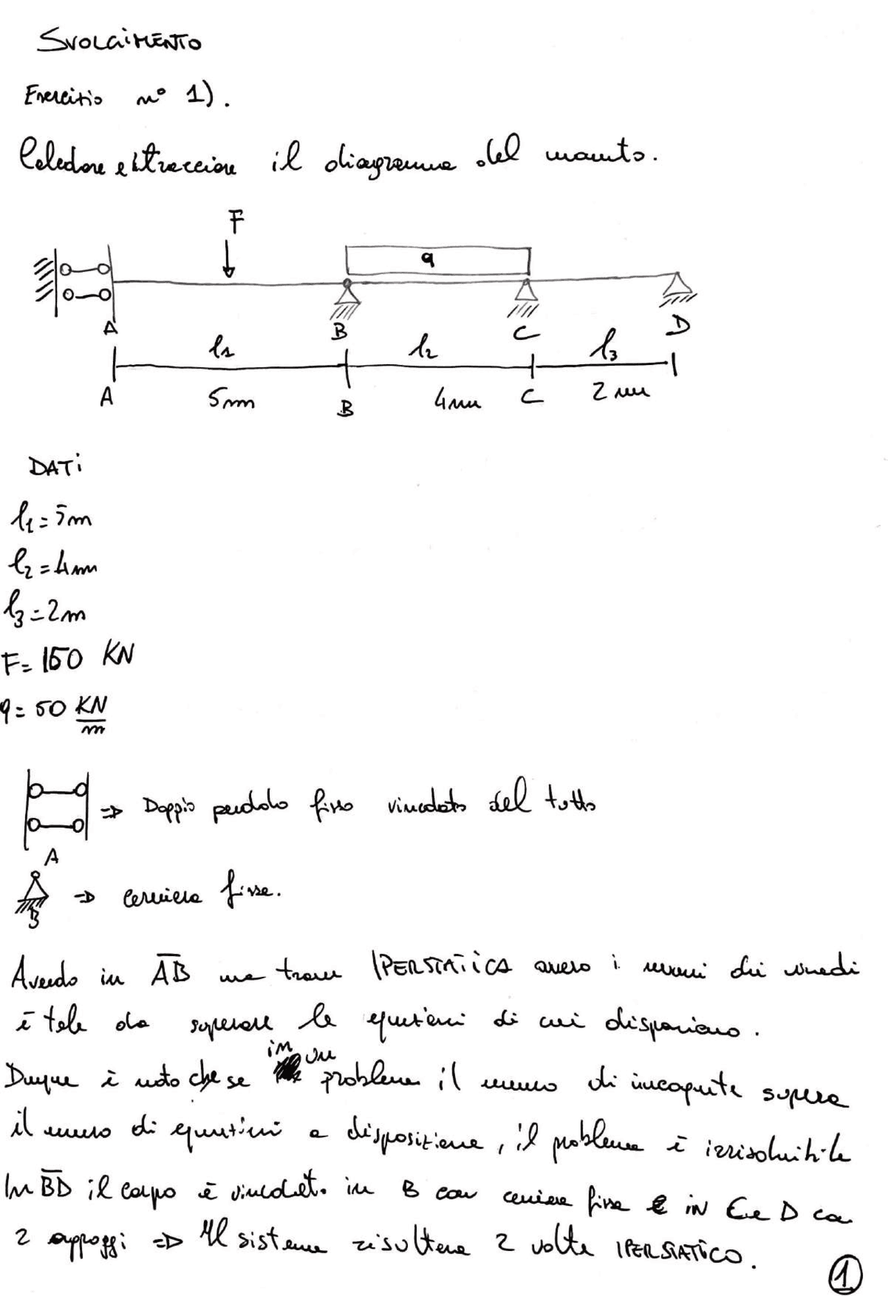 Tecnica Delle Costruzioni L7 Ingegneria Civile Pegaso Elab1 Prove D