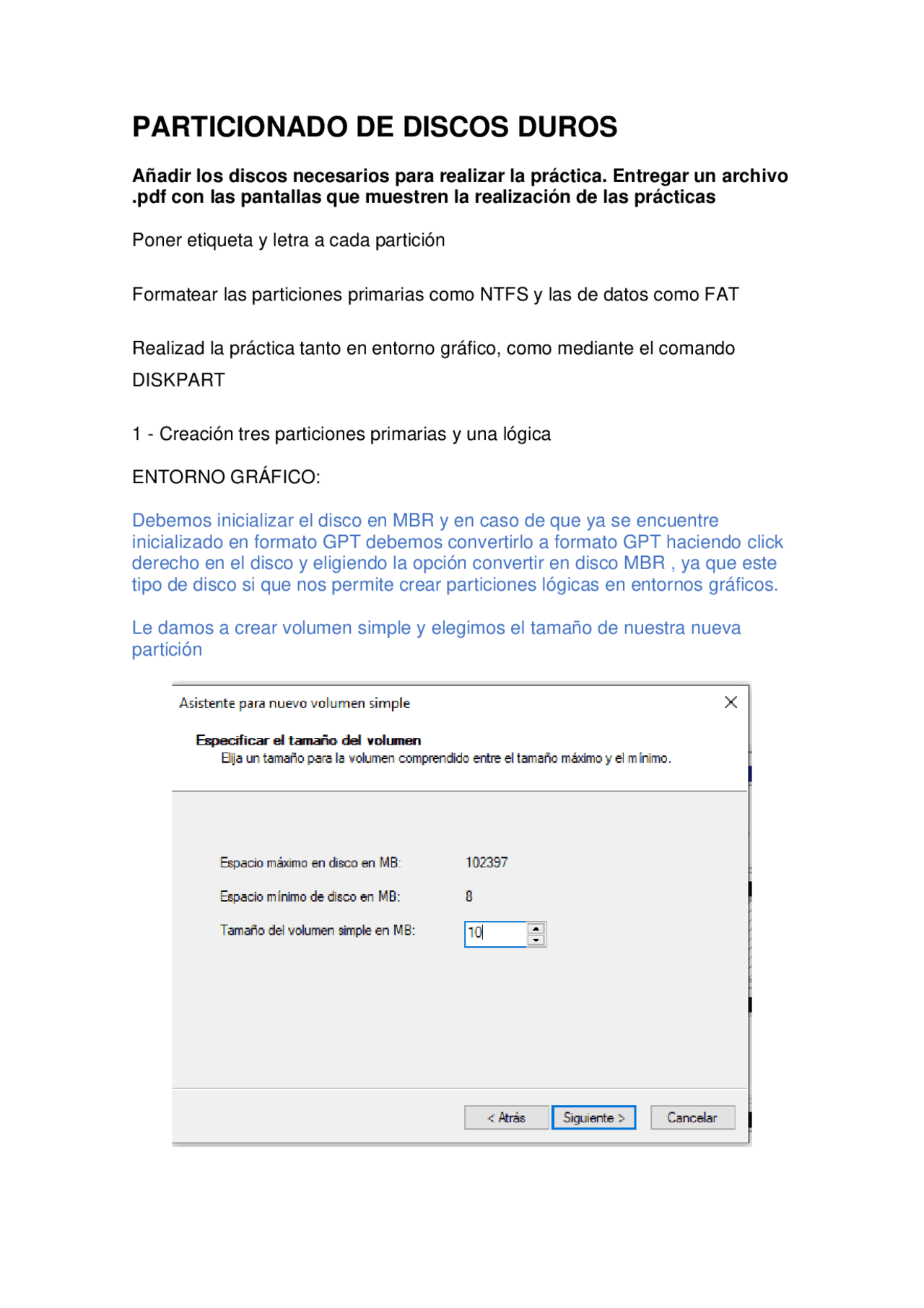 Particiones En Cmd Windows Apuntes De Derecho Docsity