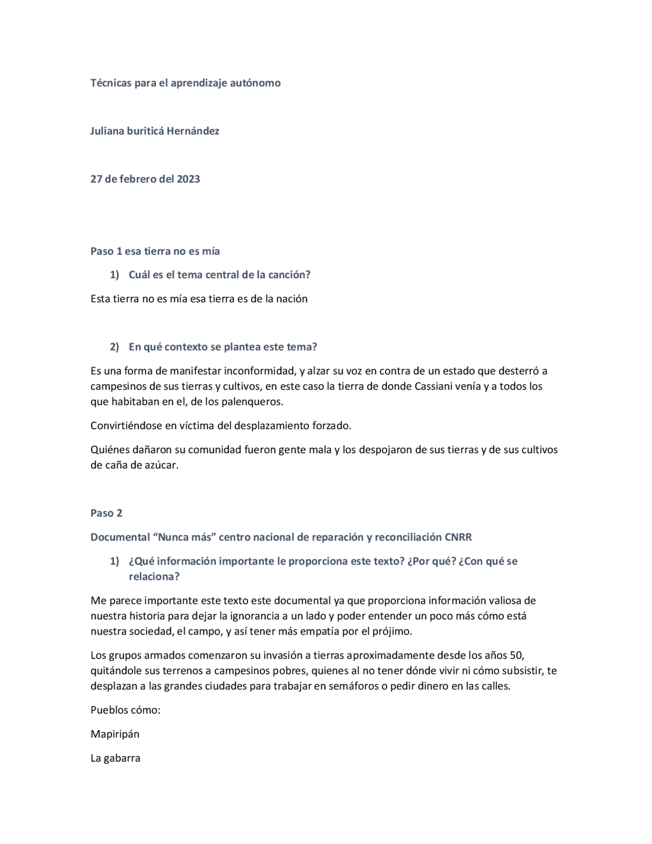 Esc 3 Técnicas De Aprendizaje Monografías Ensayos De Filosofía Docsity