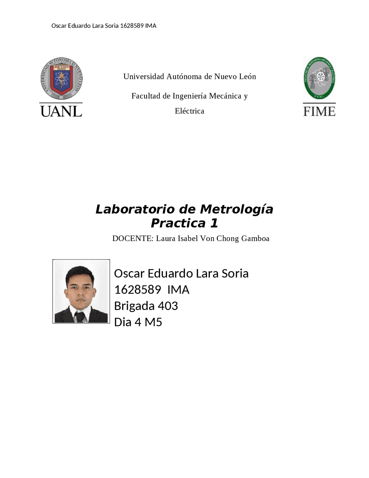 Practica 1 De Laborarorio De Metrologia Ejercicios De Metrología