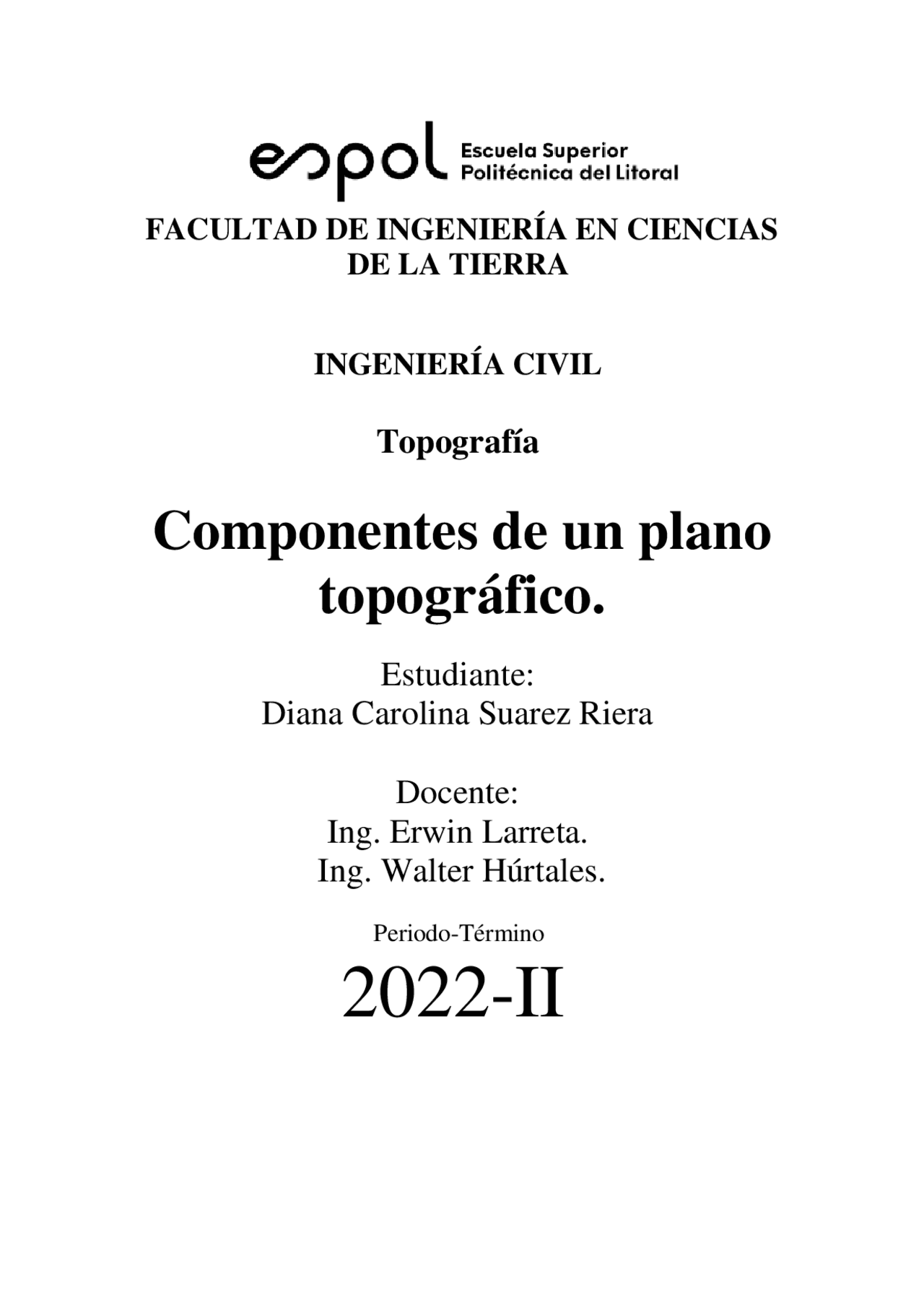 Definiciones de topografía | Guías, Proyectos, Investigaciones de Topografía | Docsity