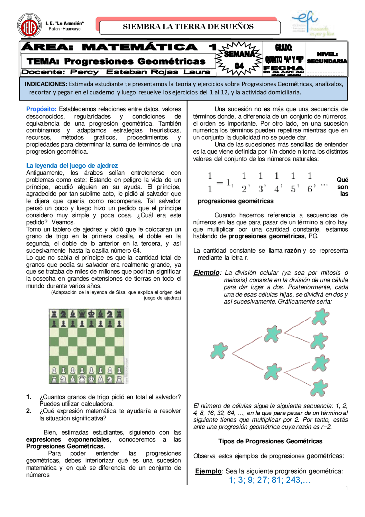 se trata sobre formulas matemáticas sobre teorías y ejercicios para resolver cada tema ...
