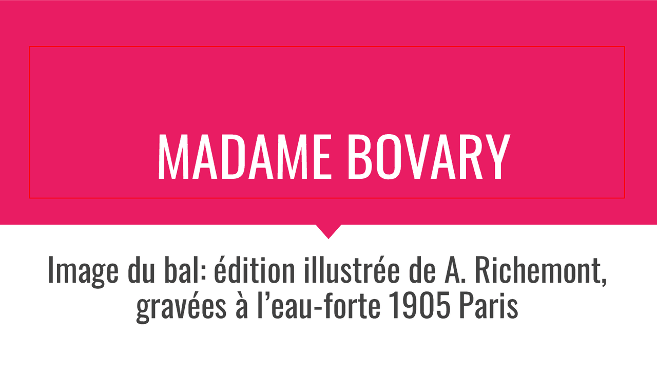 Madame Bovary Power Point Schemi E Mappe Concettuali Di Francese