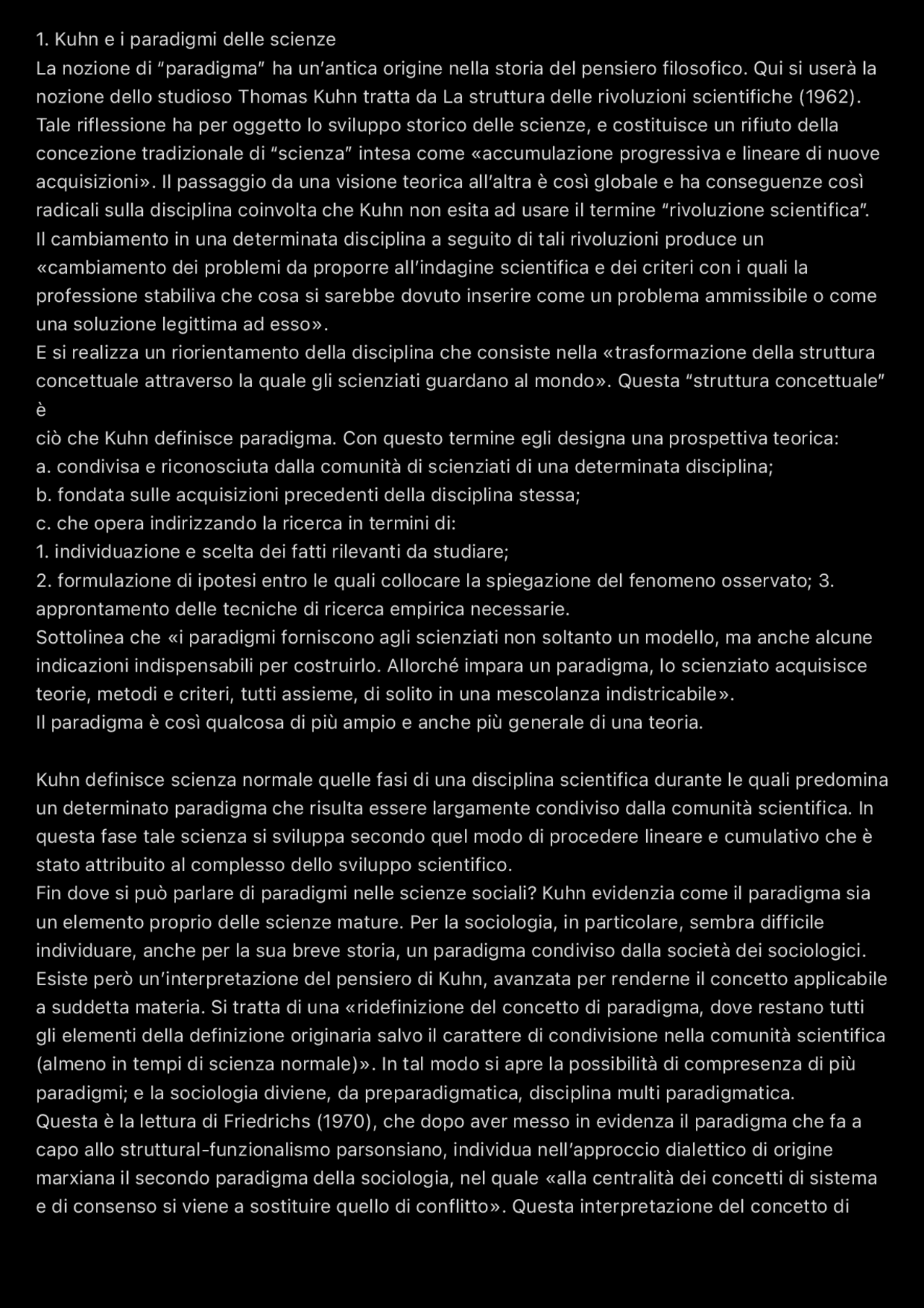 Primo Capitolo Del Manuale Appunti Di Metodologia Della Ricerca Docsity