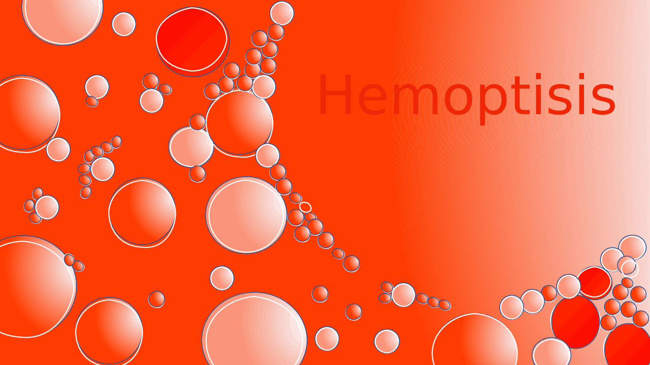 Caracteristicas y tipos de Hemoptisis | Diapositivas de Medicina | Docsity
