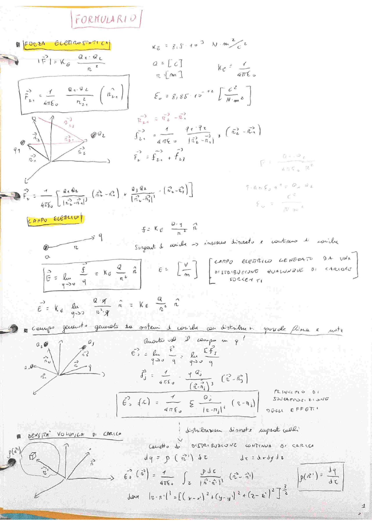 Appunti Di Fisica 2 Luigi Palumbo Appunti Di Fisica Docsity