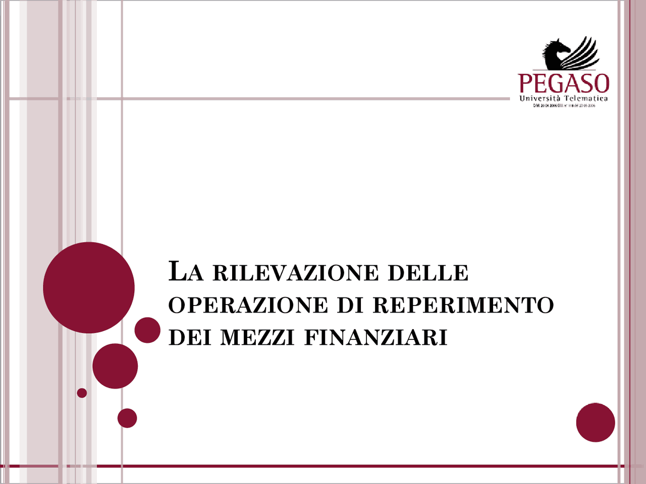 Sistemi di reporting programmazione e controllo | Dispense di ...