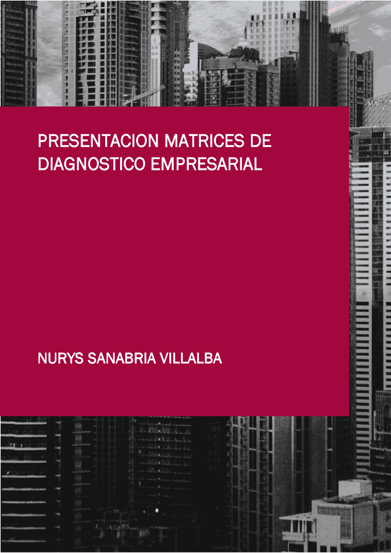 Matrices De Diagnostico Empresarial Schemes And Mind Maps Of Historia