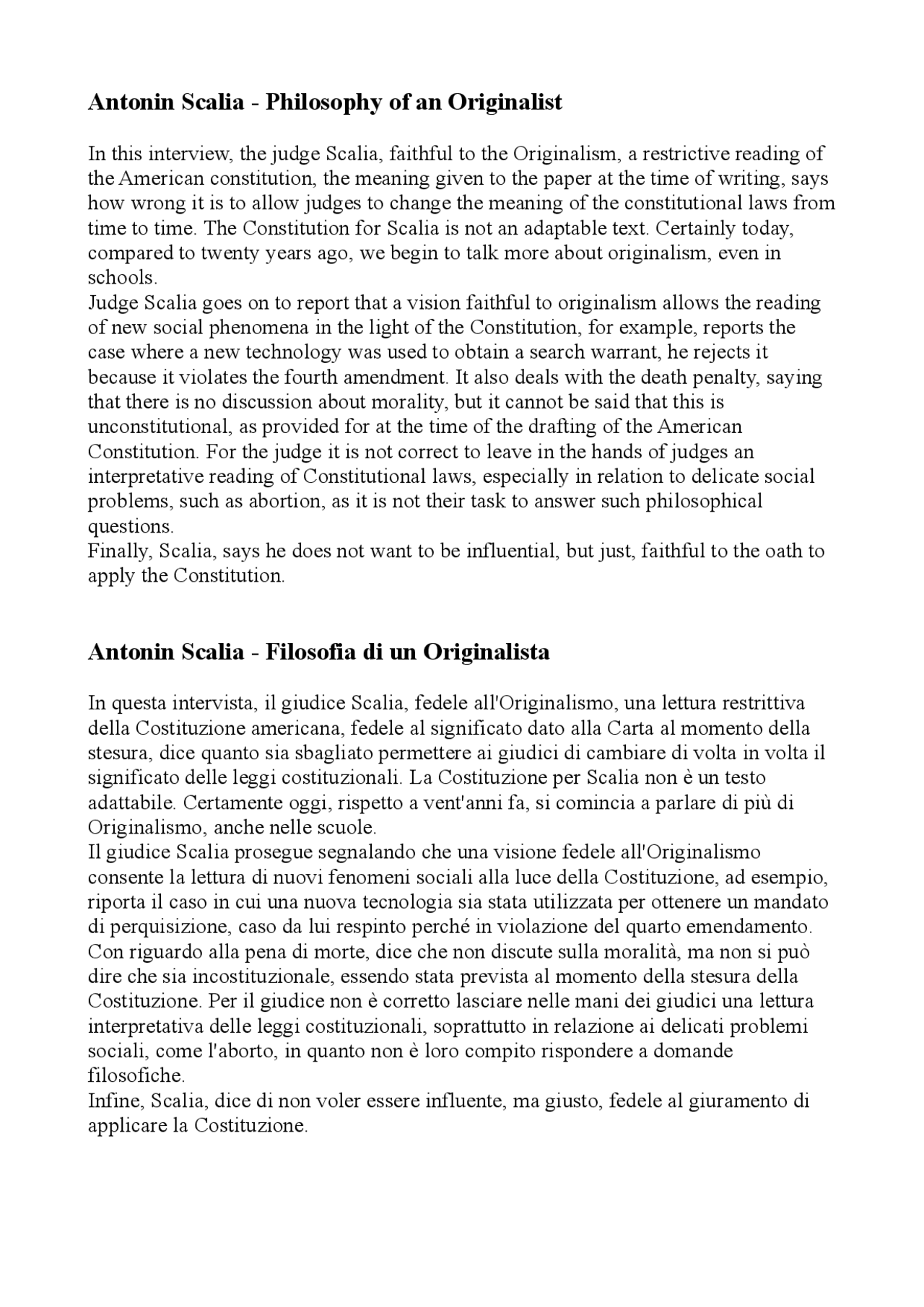Riassunto Extra Video Elp English Slide Di Inglese Giuridico Docsity