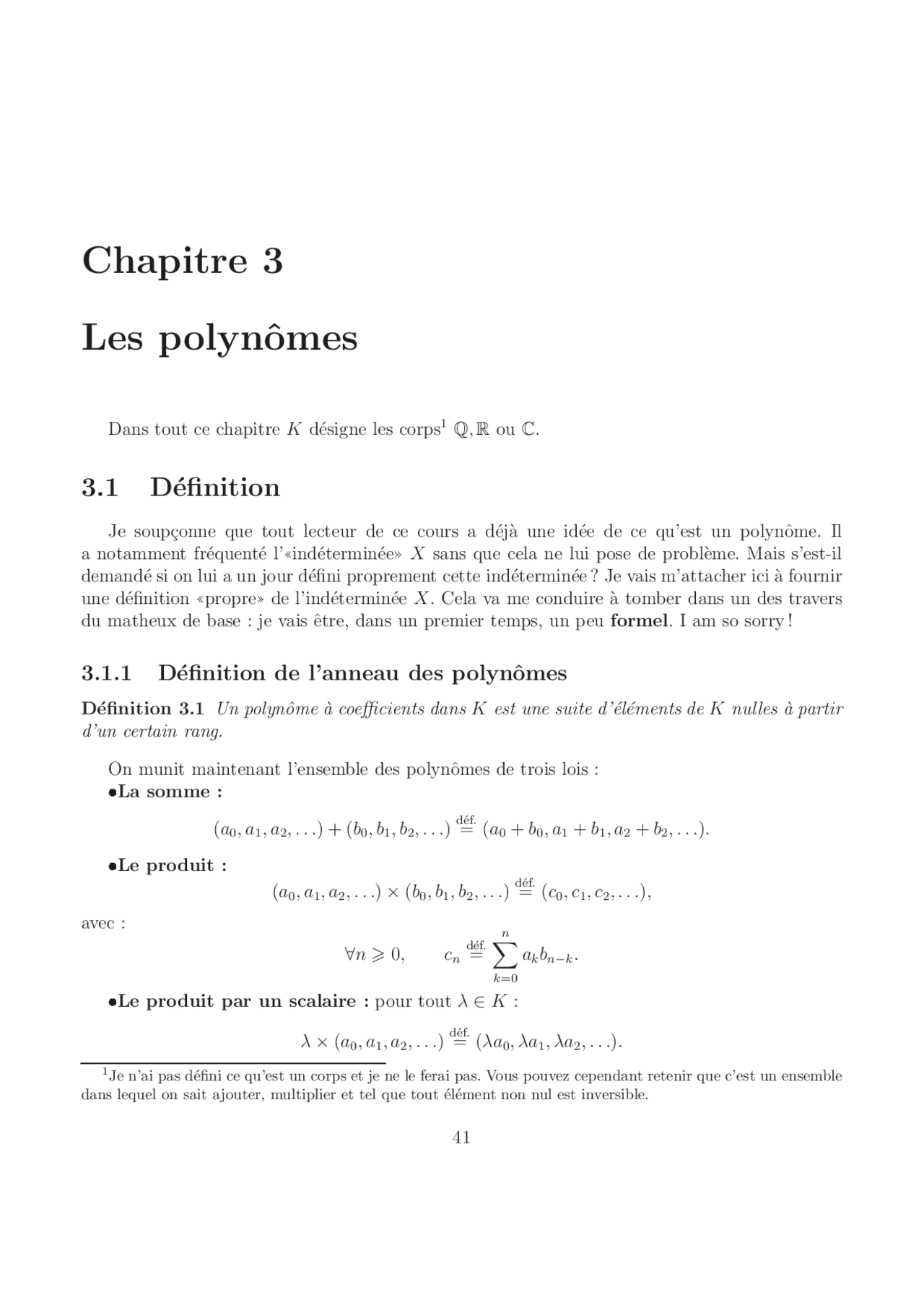 ETUDE COMPLETE D'UN POLYNOME | Lecture notes Mathematics | Docsity