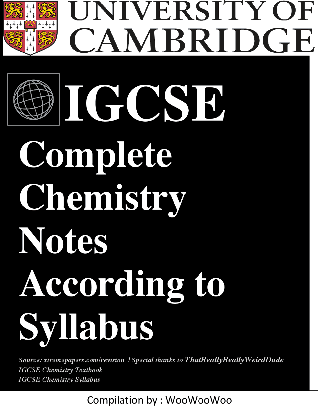 IGCSE Complete Chemistry Notes According to Syllabus | Exams Chemistry ...