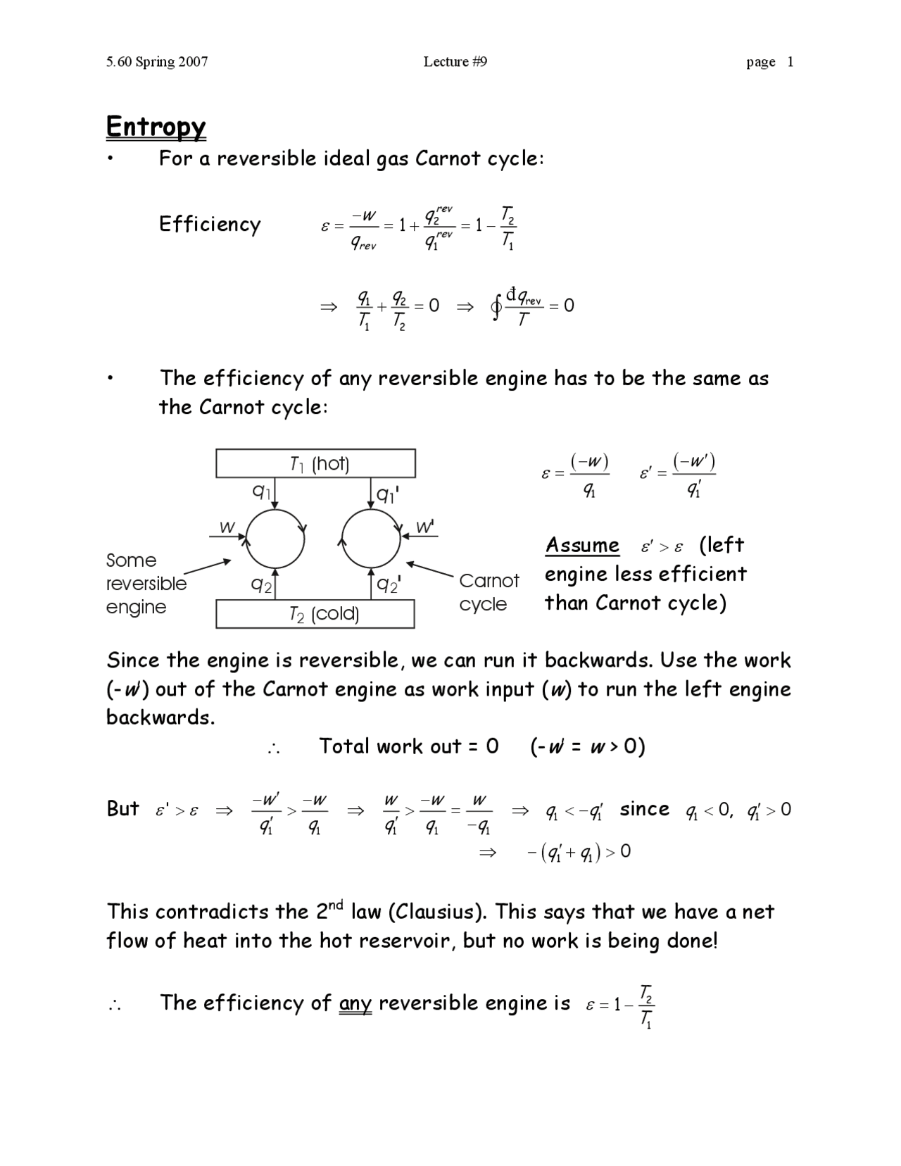13 Thermodynamics And Kinetics Entropy Lecture Notes Chemistry Docsity