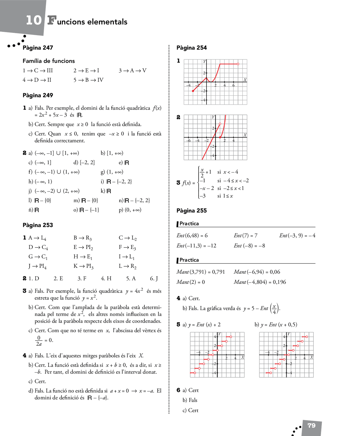 Solucionario Matematiques Apuntes De Matemáticas Docsity