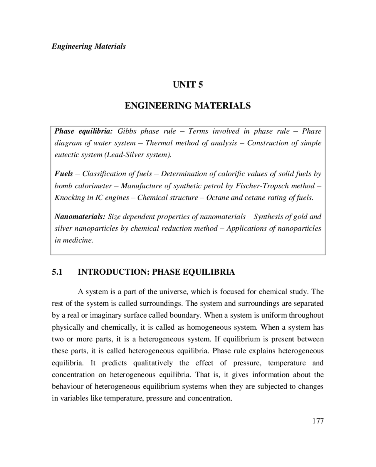 Engineering materials– | Summaries Chemistry | Docsity