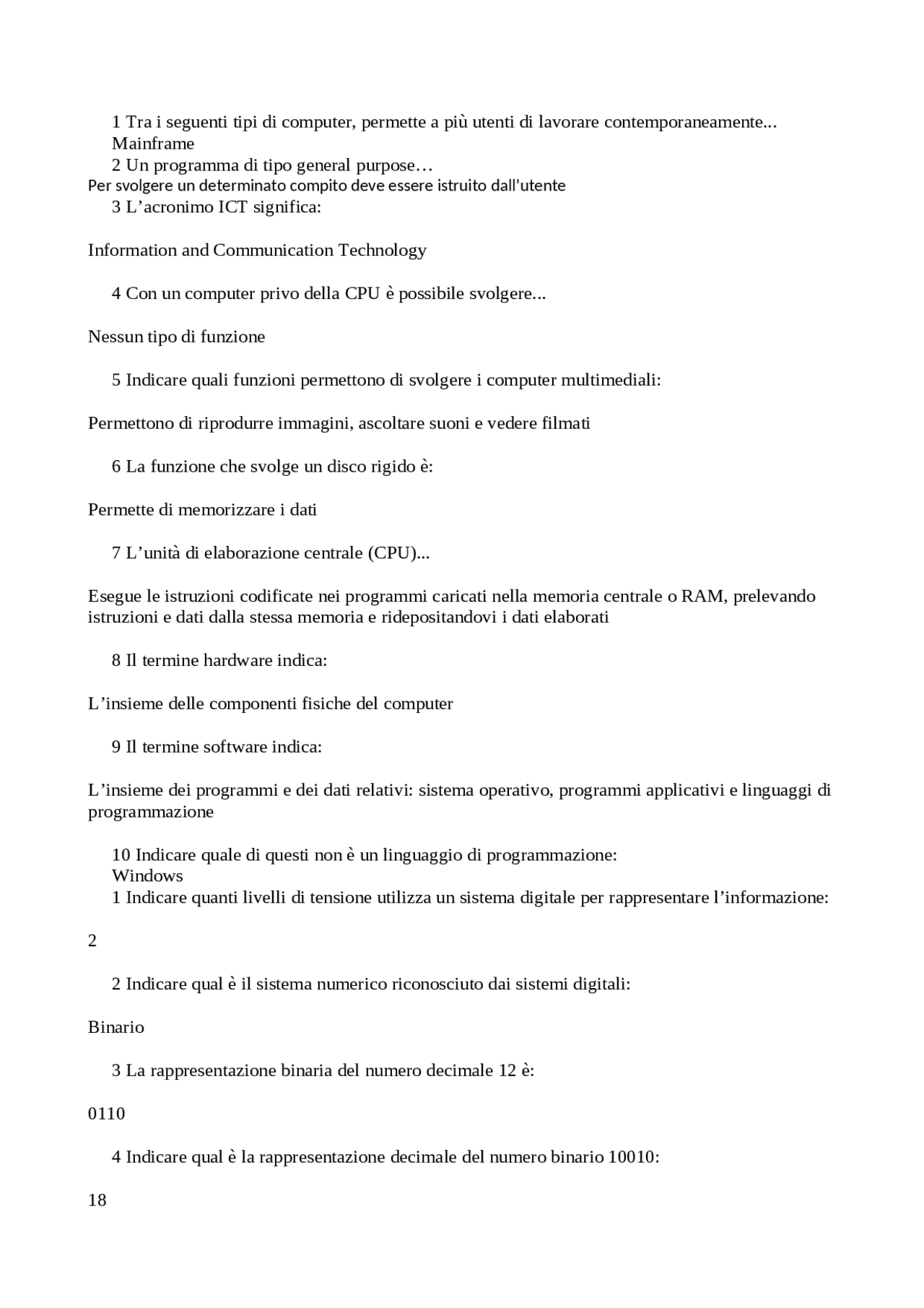 Paniere Mercatorum Informatica Schemi E Mappe Concettuali Di