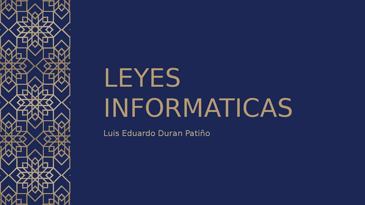 Habla sobre las leyes de la informatica | Esquemas y mapas conceptuales ...