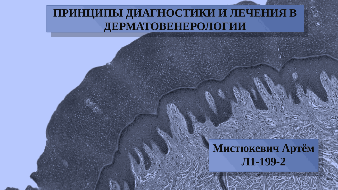 Дерматология Кератомикозы Презентации Дерматология Docsity