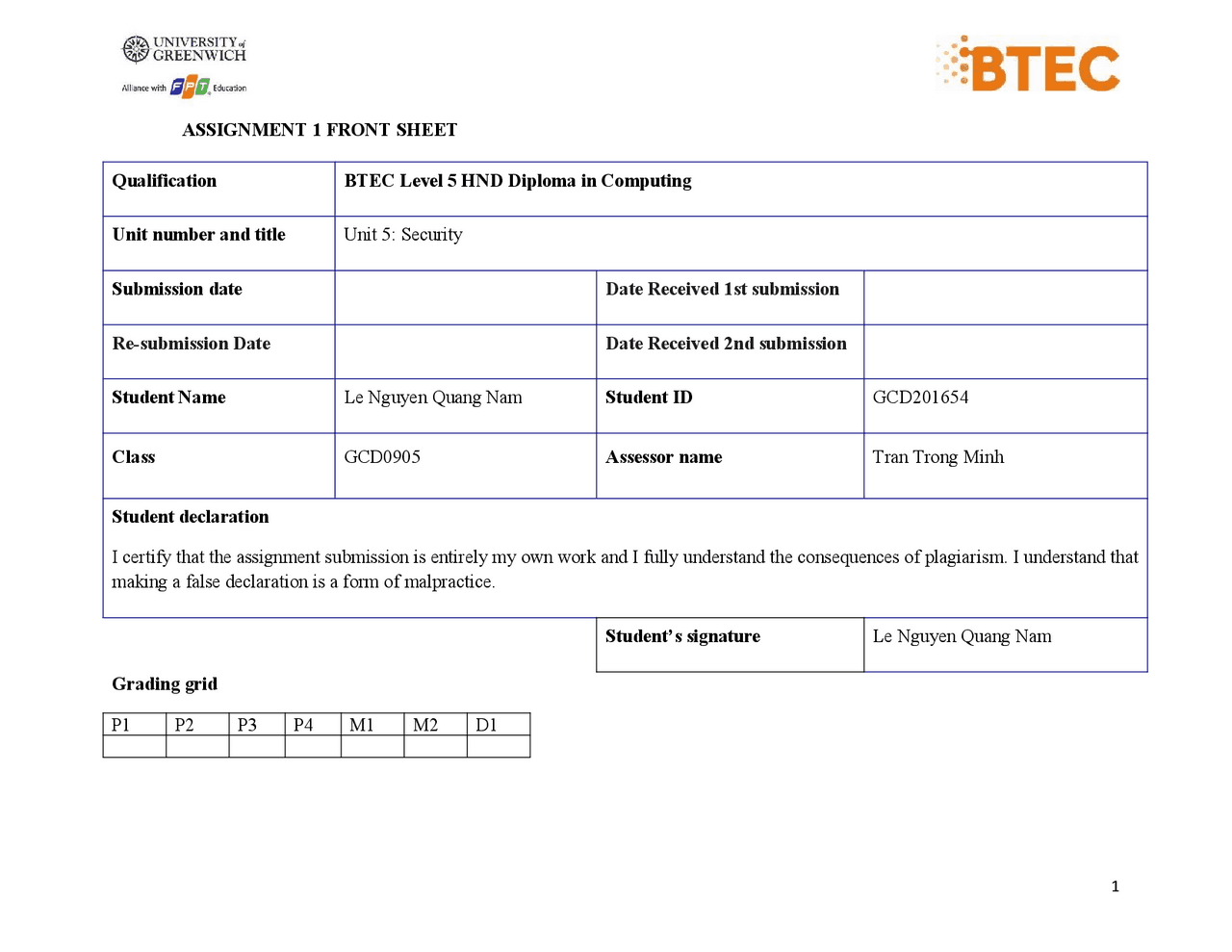 Asm1 Security 1623 Assignments Computer Security Docsity