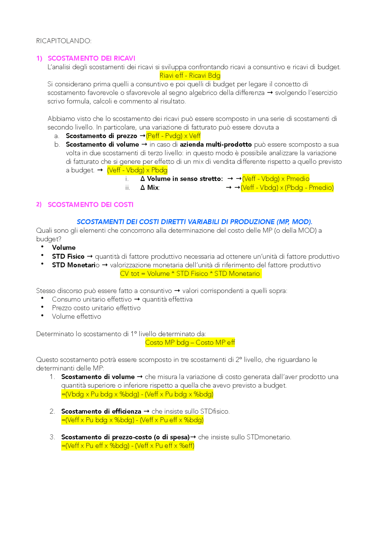 Riassunto e schemi corso di economia univeristàriassunto e schemi corso di economia univer ...