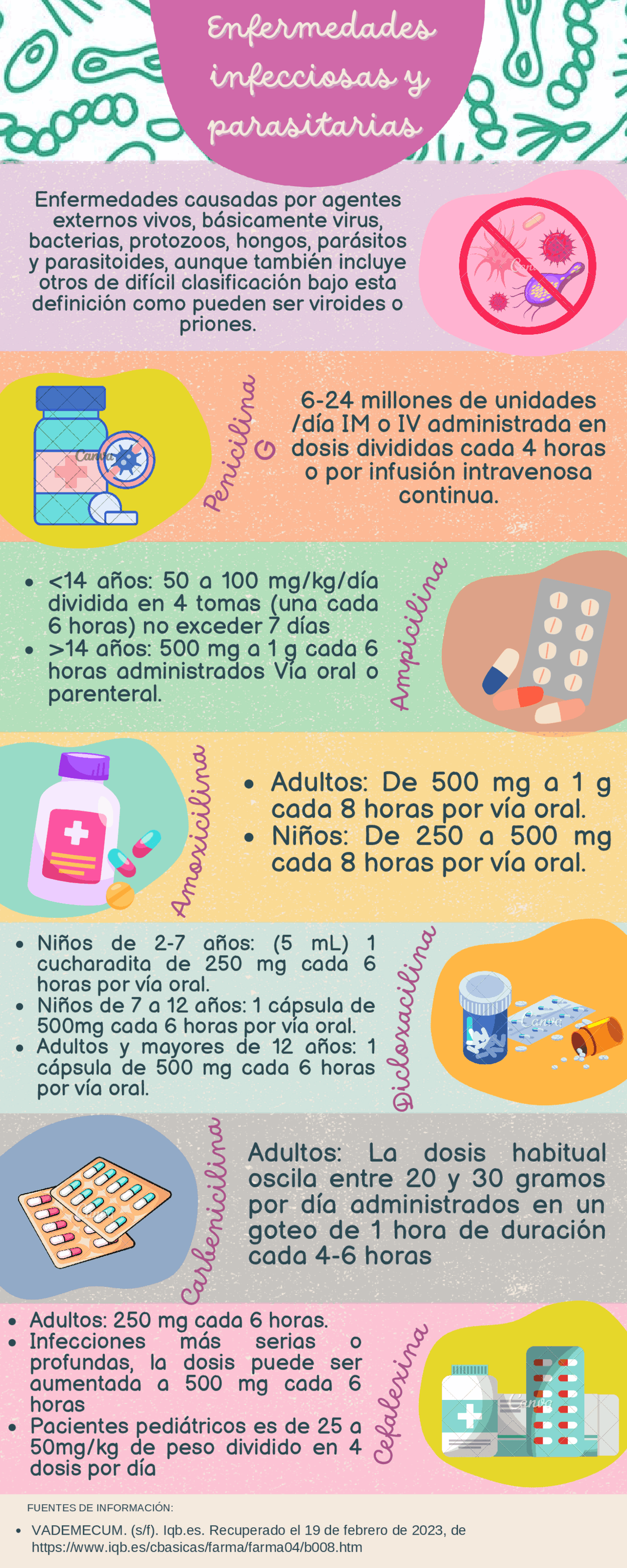 Infografia de enfermedades infecciosas y parasitarias | Esquemas y ...