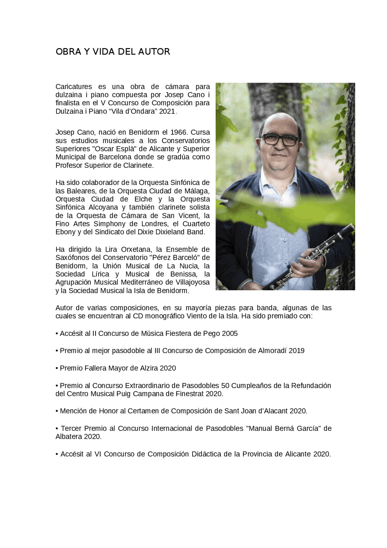 Analisis De La Obra Caricatures Ejercicios De Análisis Complejo Docsity