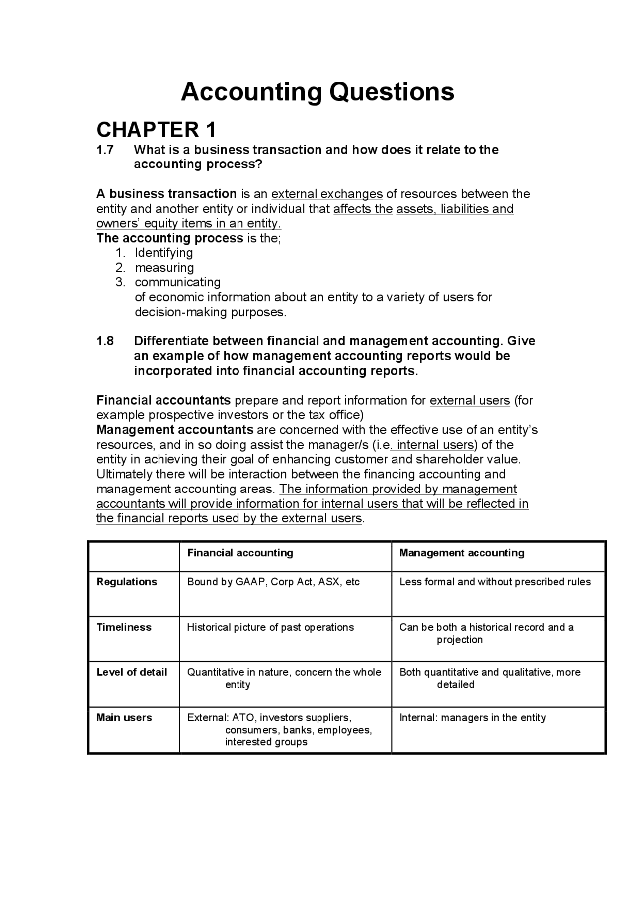 Introduction To Accounting Schemes And Mind Maps Accounting Docsity