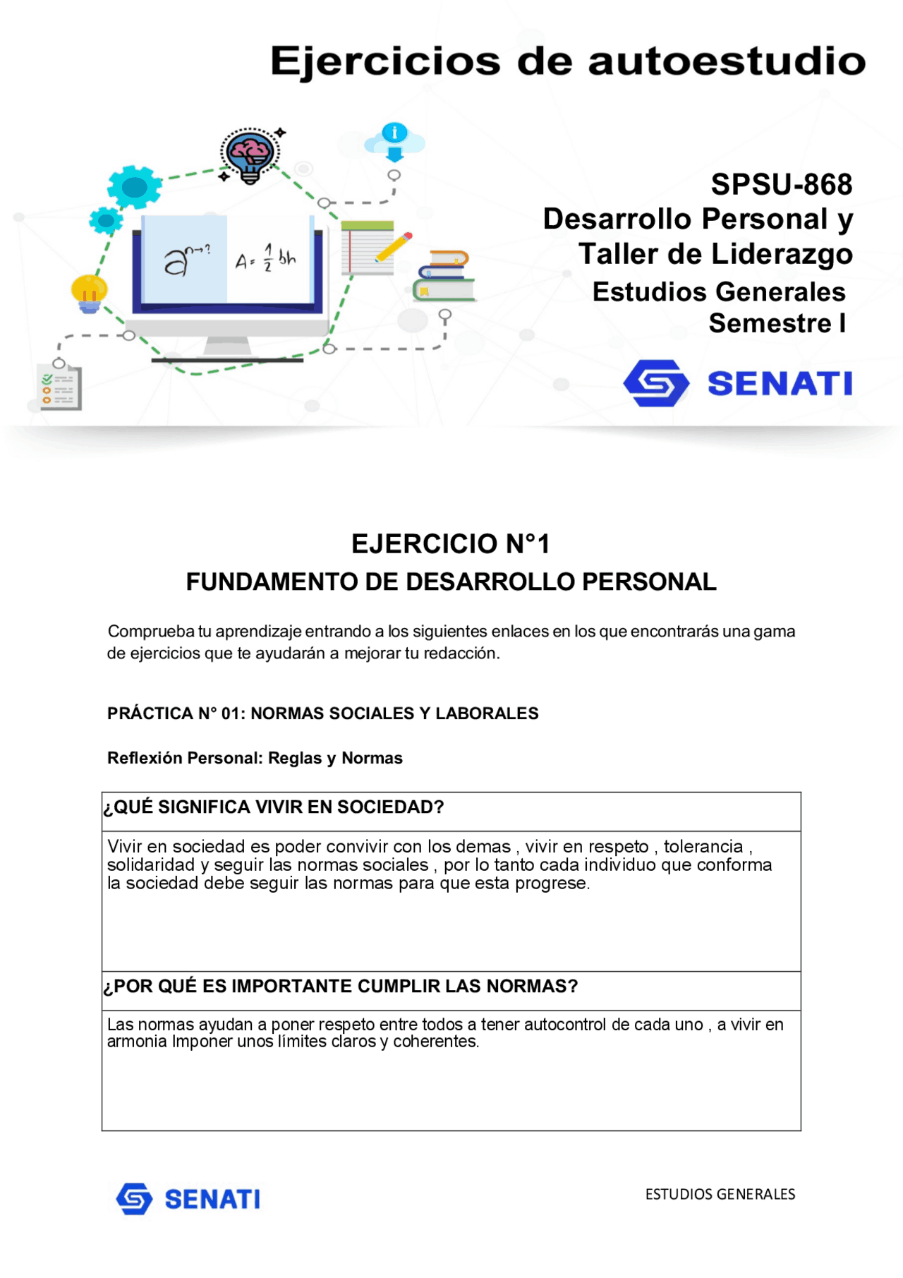 Informática básica practicas resueltas | Ejercicios de Informática | Docsity