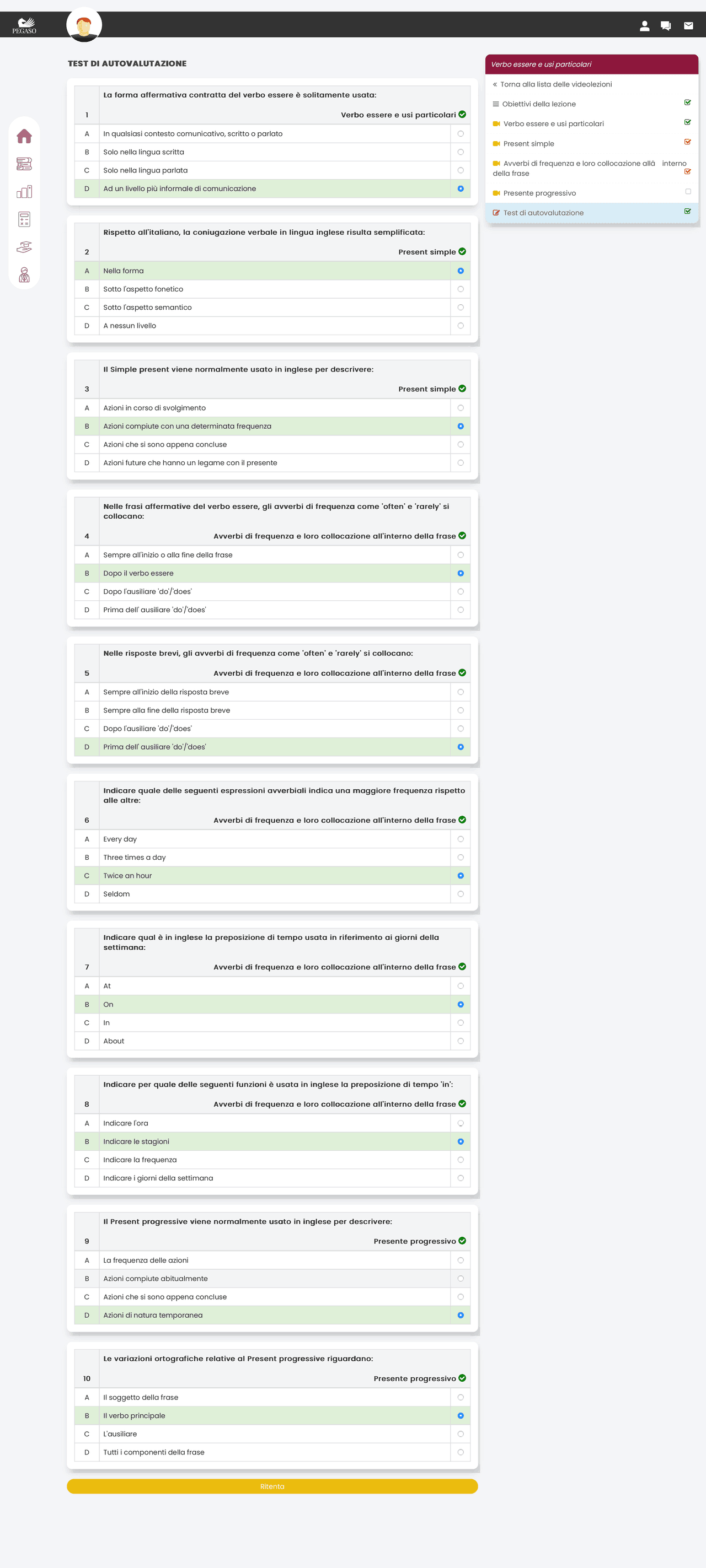Lingua Inglese Domande Complete Prove Desame Di Lingua Inglese Docsity
