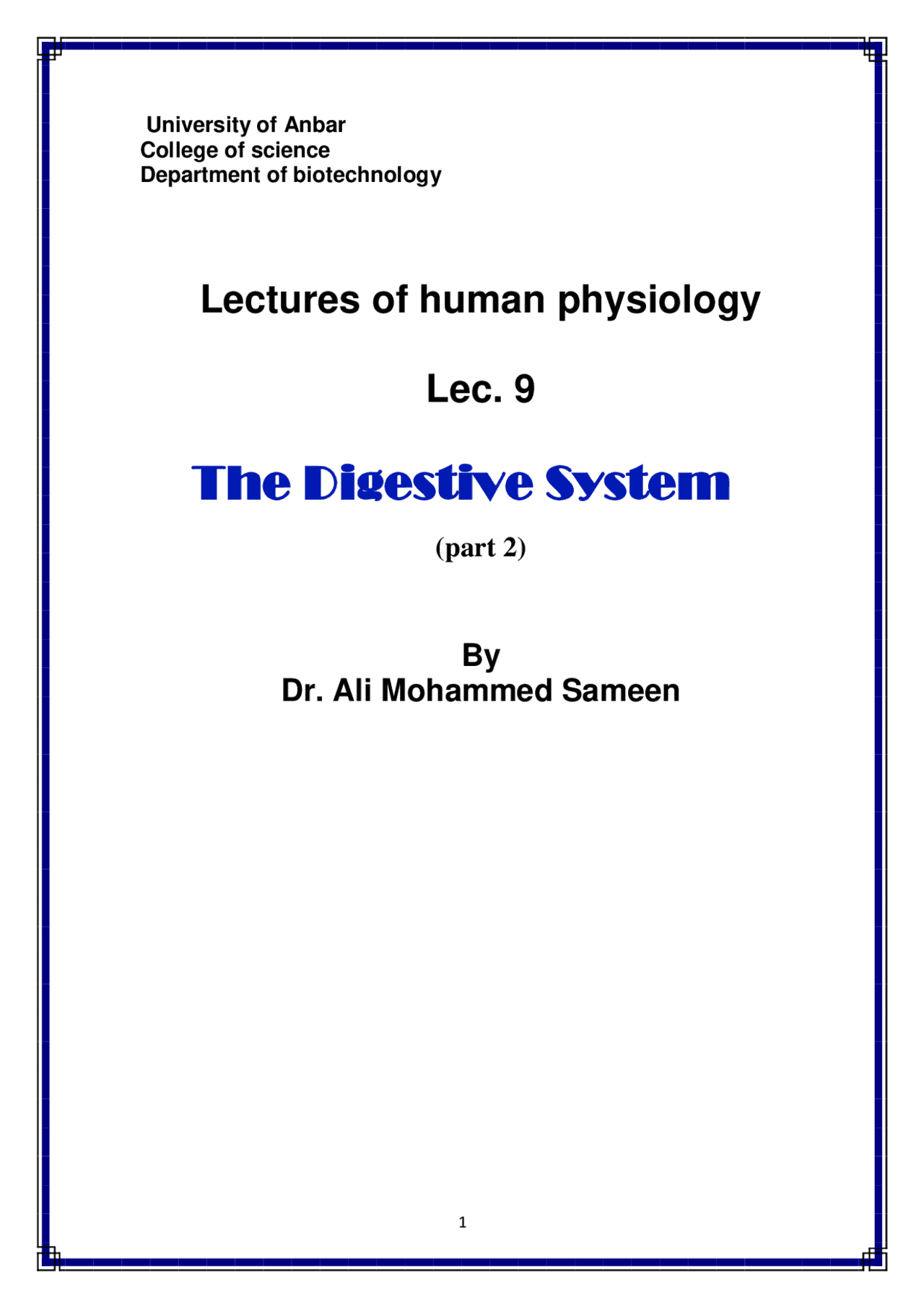 The Digestive System Schemes And Mind Maps Biotechnology Docsity