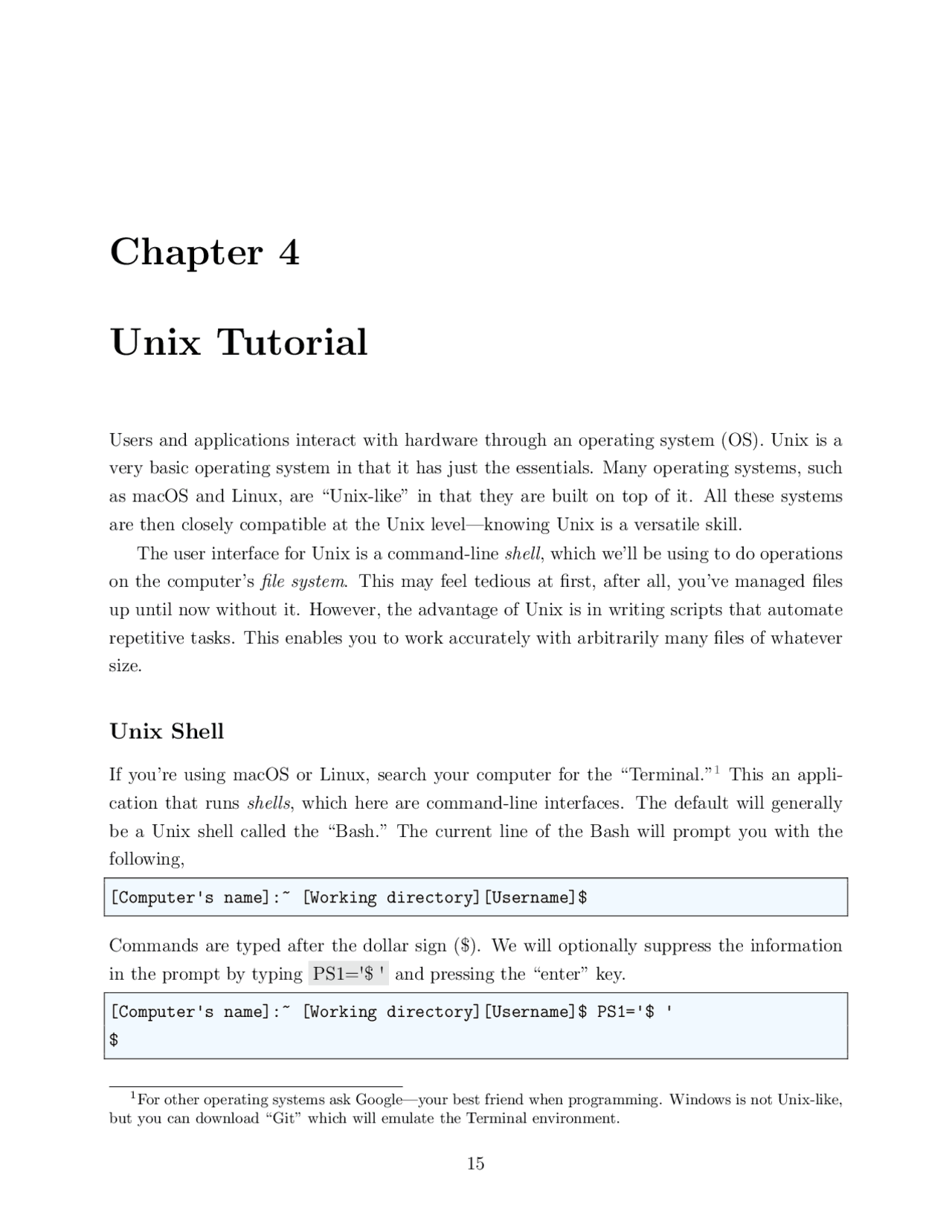 Introduction to Unix Shell Commands | Diapositivas Sistemas Operativos | Docsity