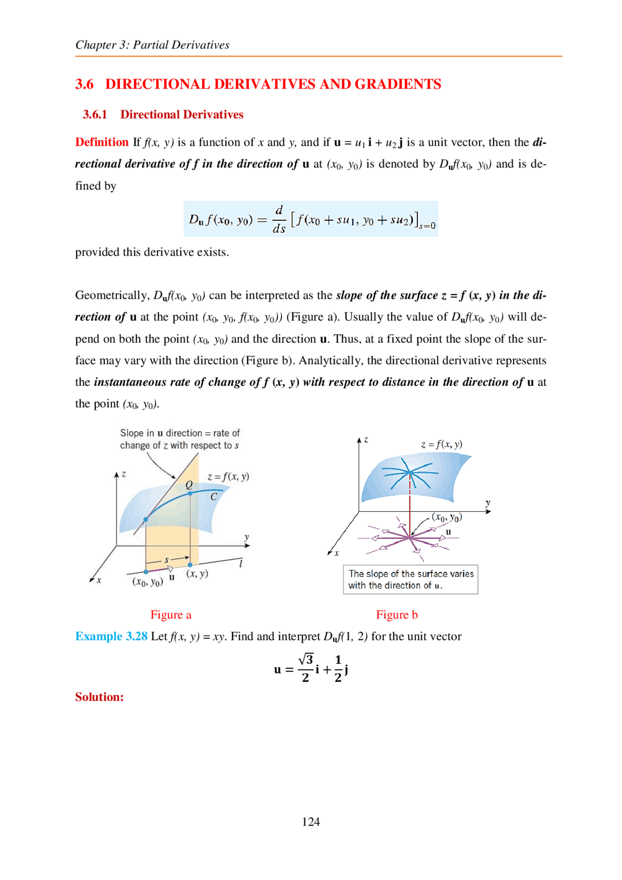 Partial Derivatives And Directional Derivatives Exams Differential Equations Docsity