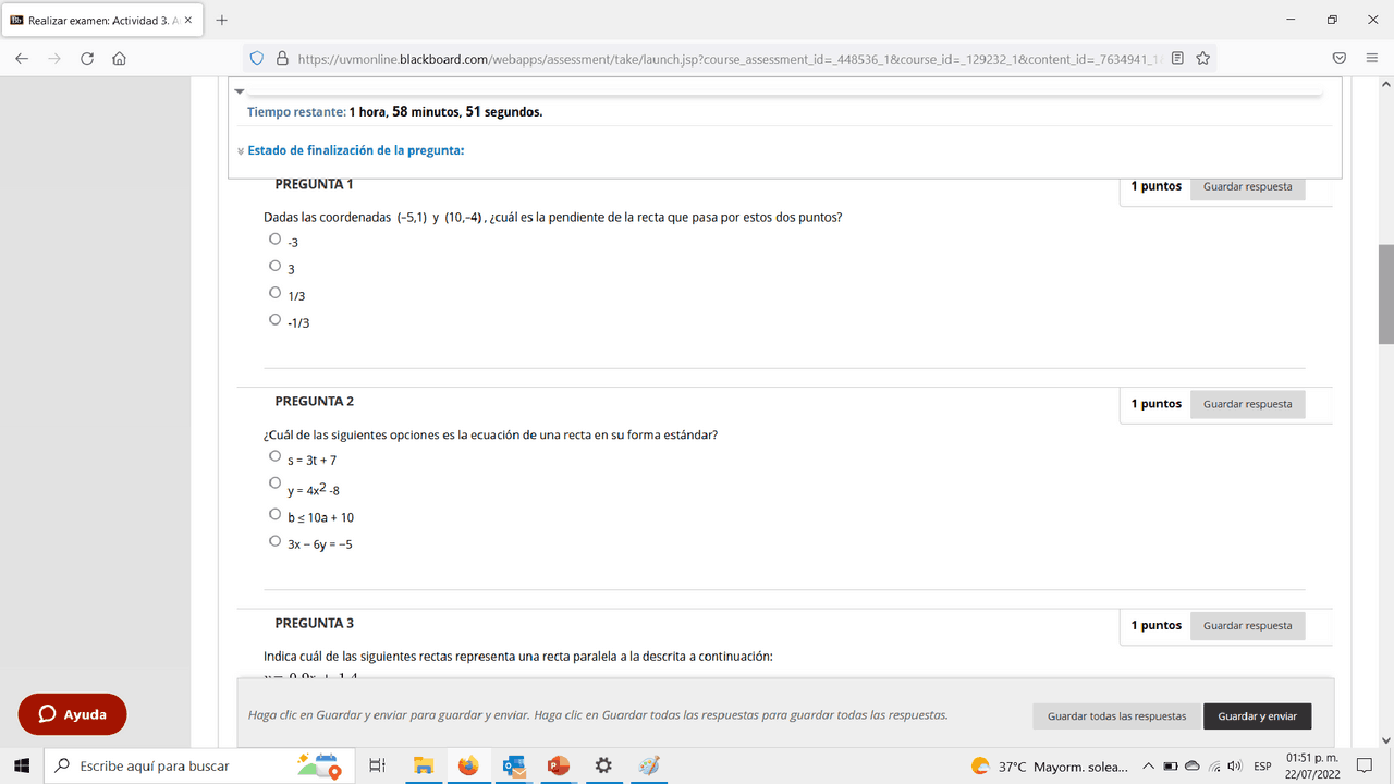 Actividad 3 Automatizada Algebra Ejercicios De Álgebra Docsity