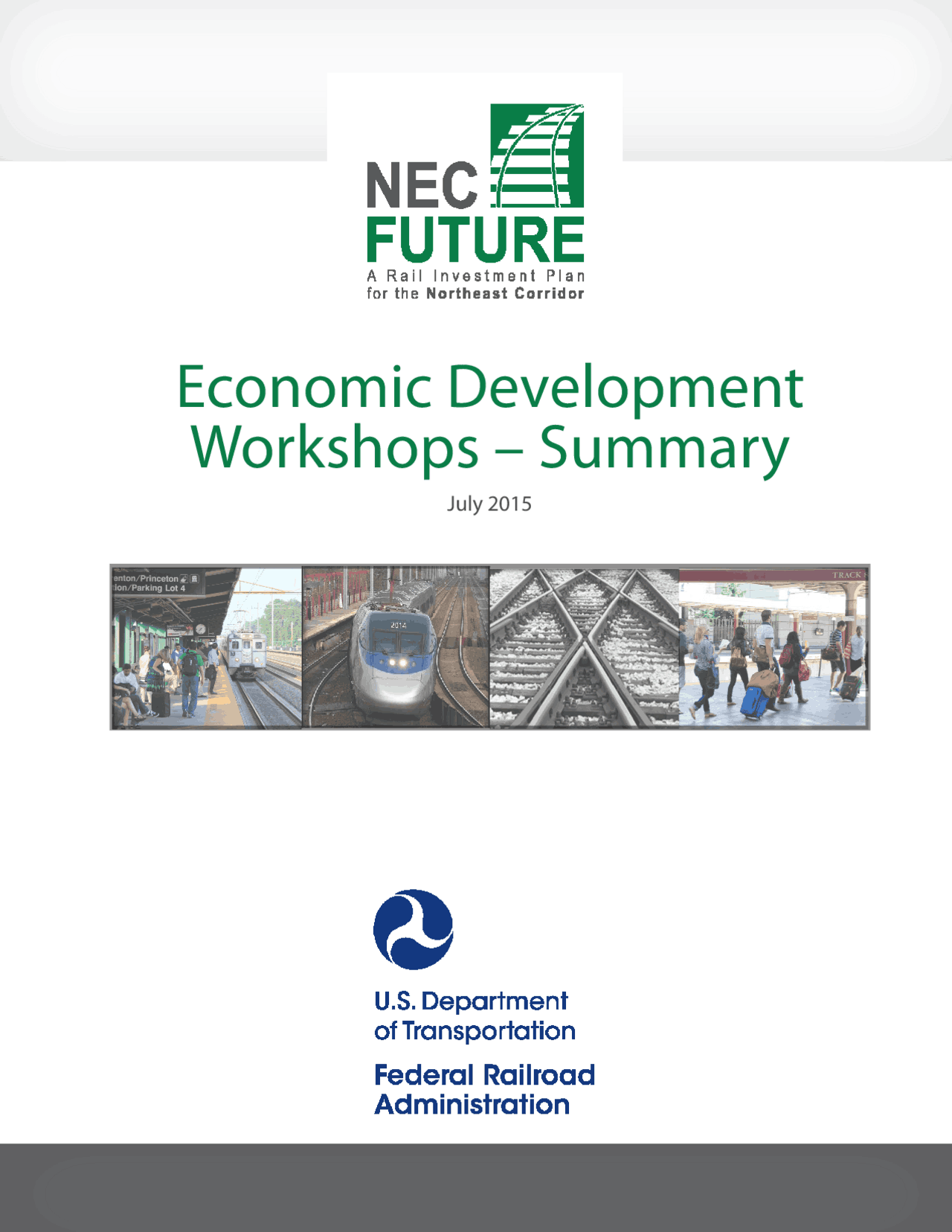 NEC FUTURE: A Rail Investment Plan for the Northeast Corridor ...