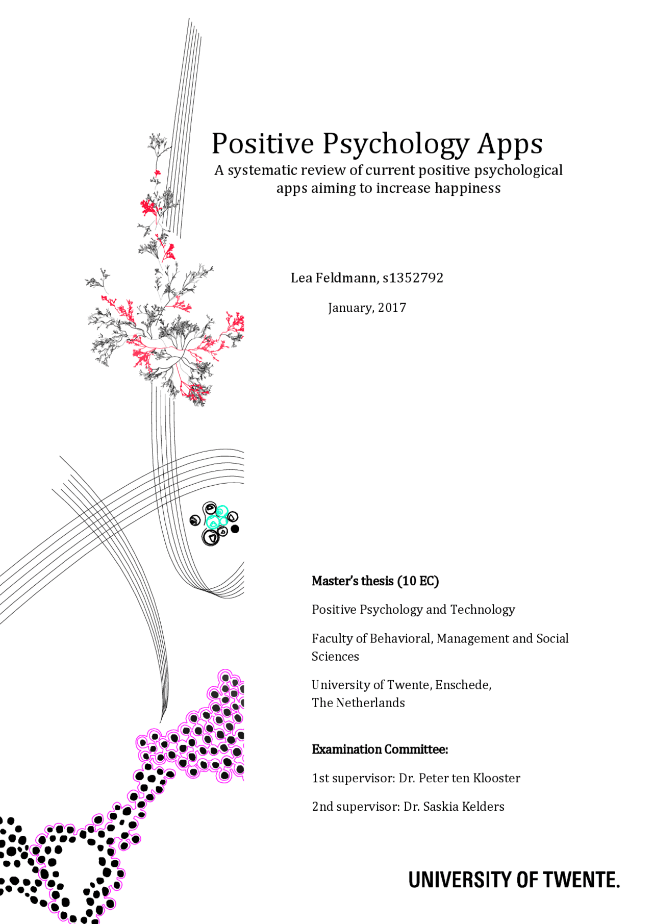 Positive Psychology Apps: A Systematic Review | Slides Psychology | Docsity