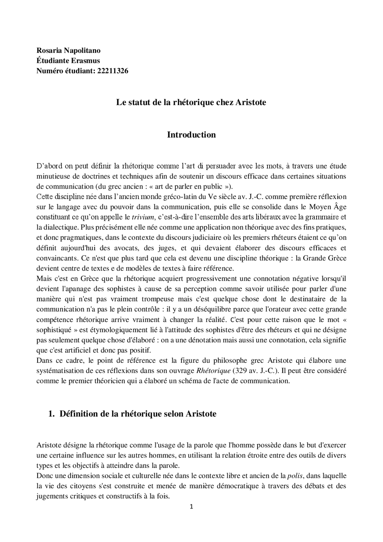 La Rhétorique Daristote Schemi E Mappe Concettuali Di Filosofia