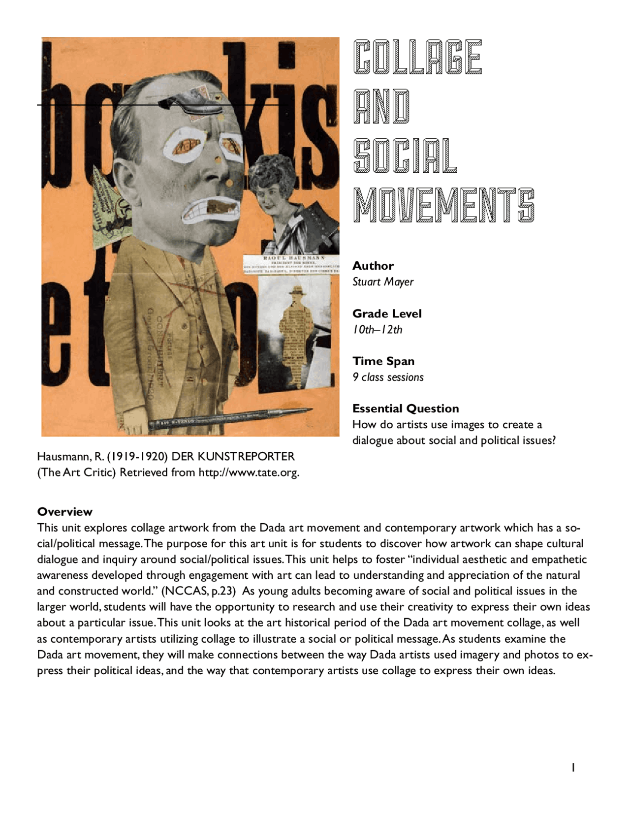 COLLAGE AND SOCIAL MOVEMENTS | Summaries Social Psychology | Docsity