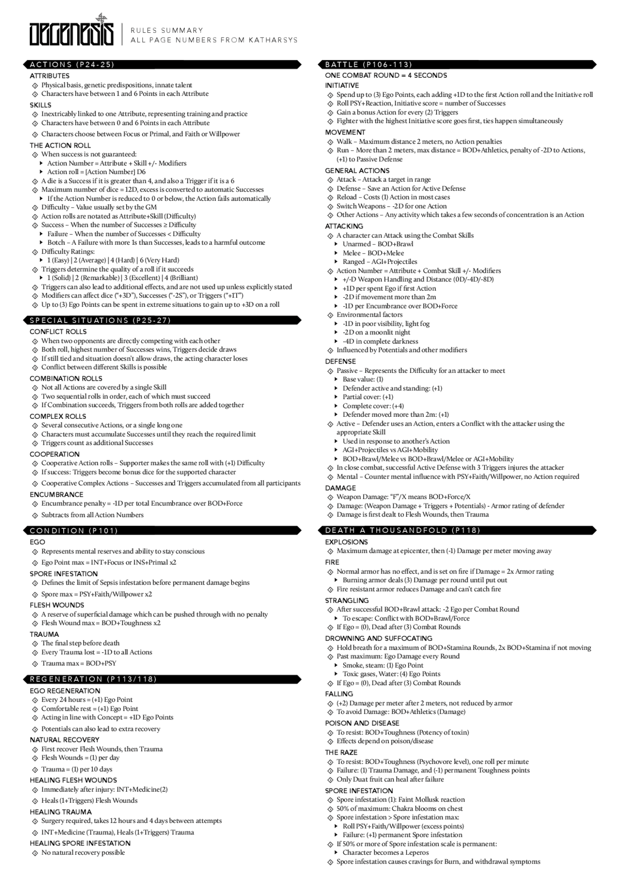 Game Mechanics for Combat and Character Attributes | Slides Religious ...