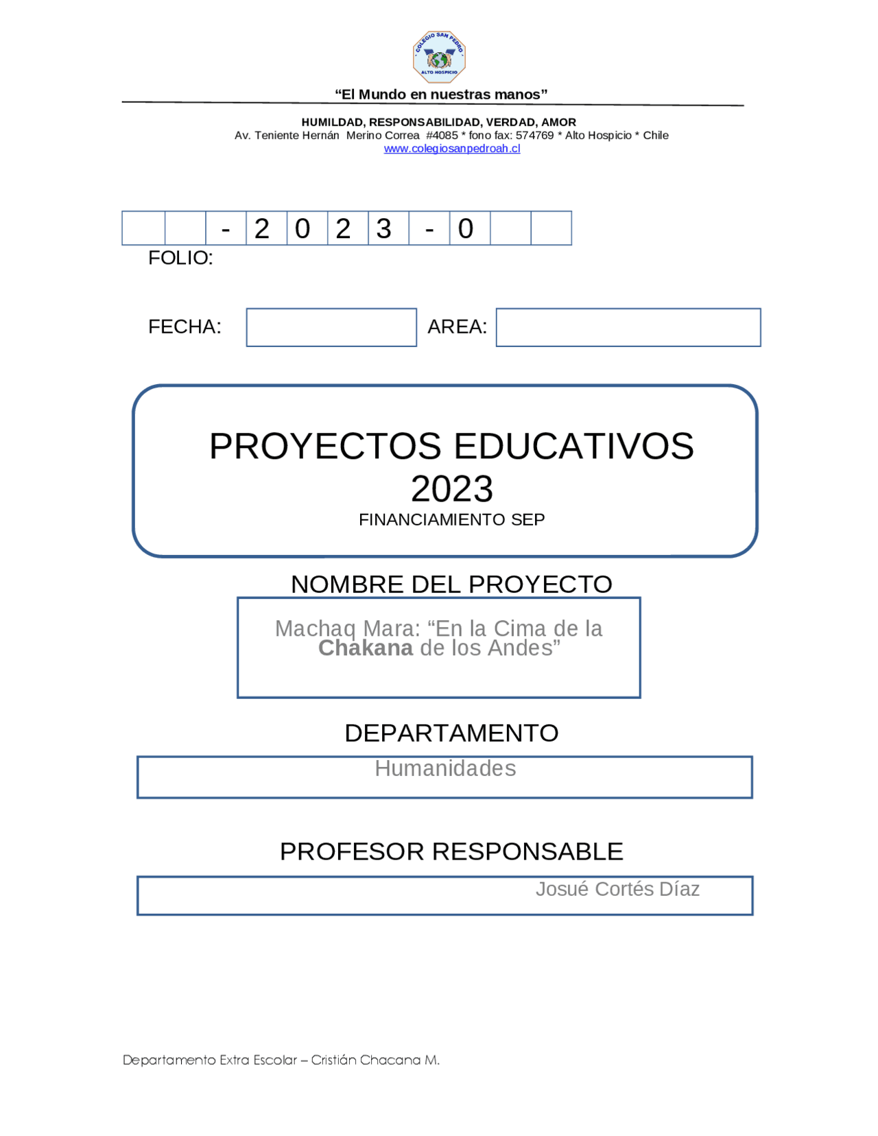 Formato proyecto educativo | Guías, Proyectos, Investigaciones de ...