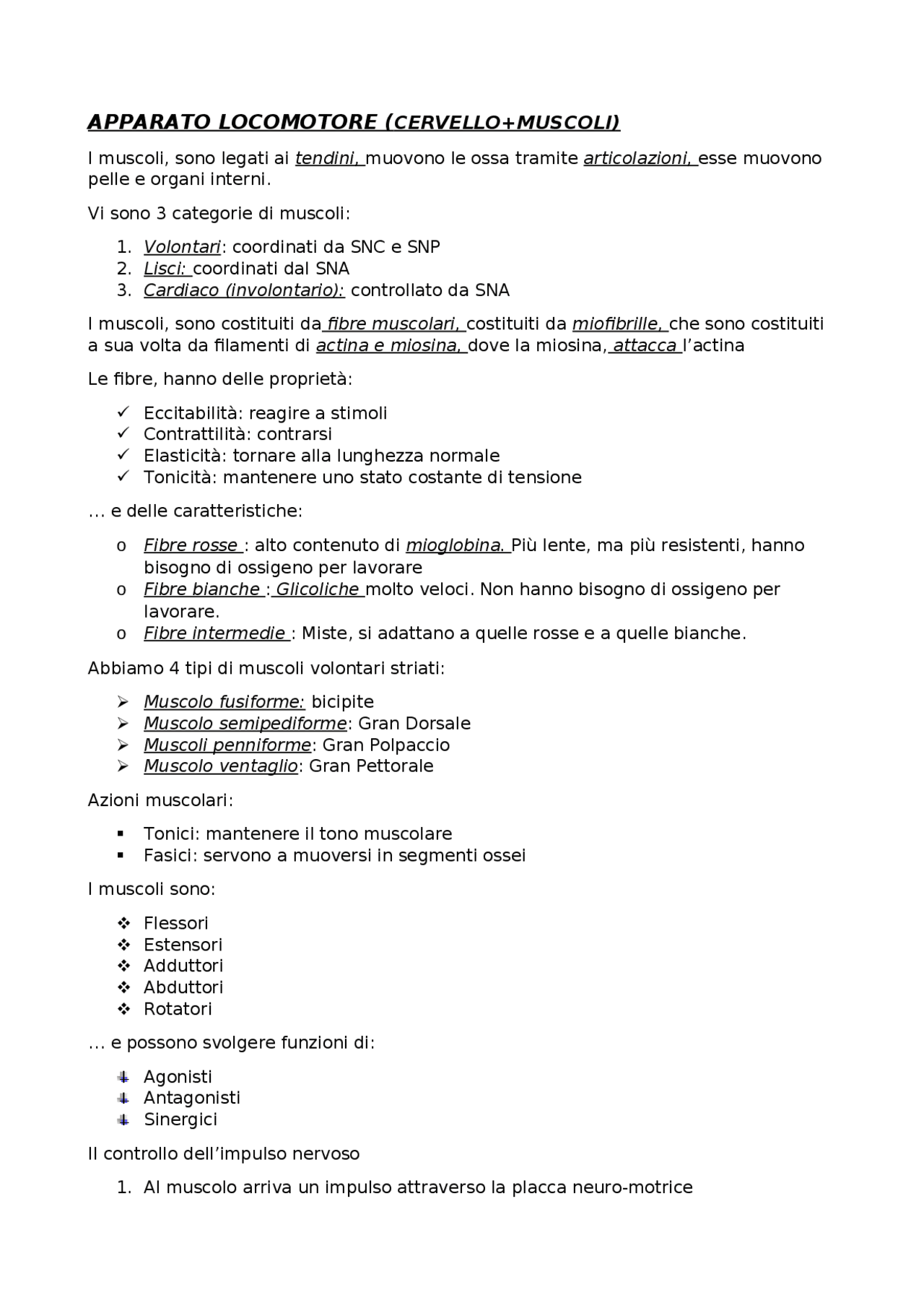 Approfondimenti Anatomia Appunti Di Anatomia Docsity