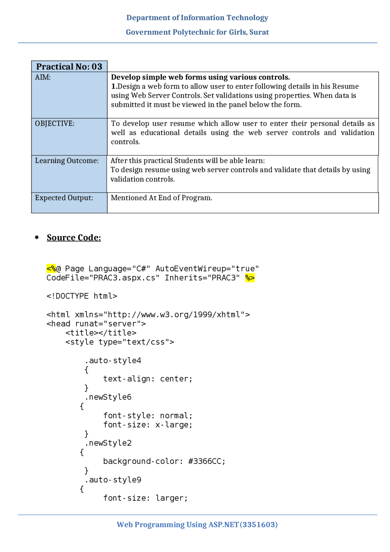 ASP is an old (but still powerful) tool for making dynamic Web pages. ASP is a technology ...