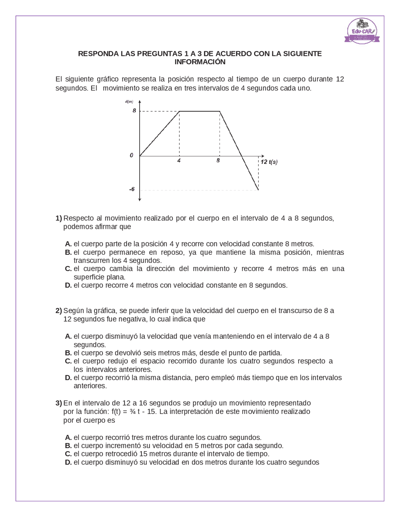 Preguntas para Simulacro 10 grado | Ejercicios de Matemáticas | Docsity