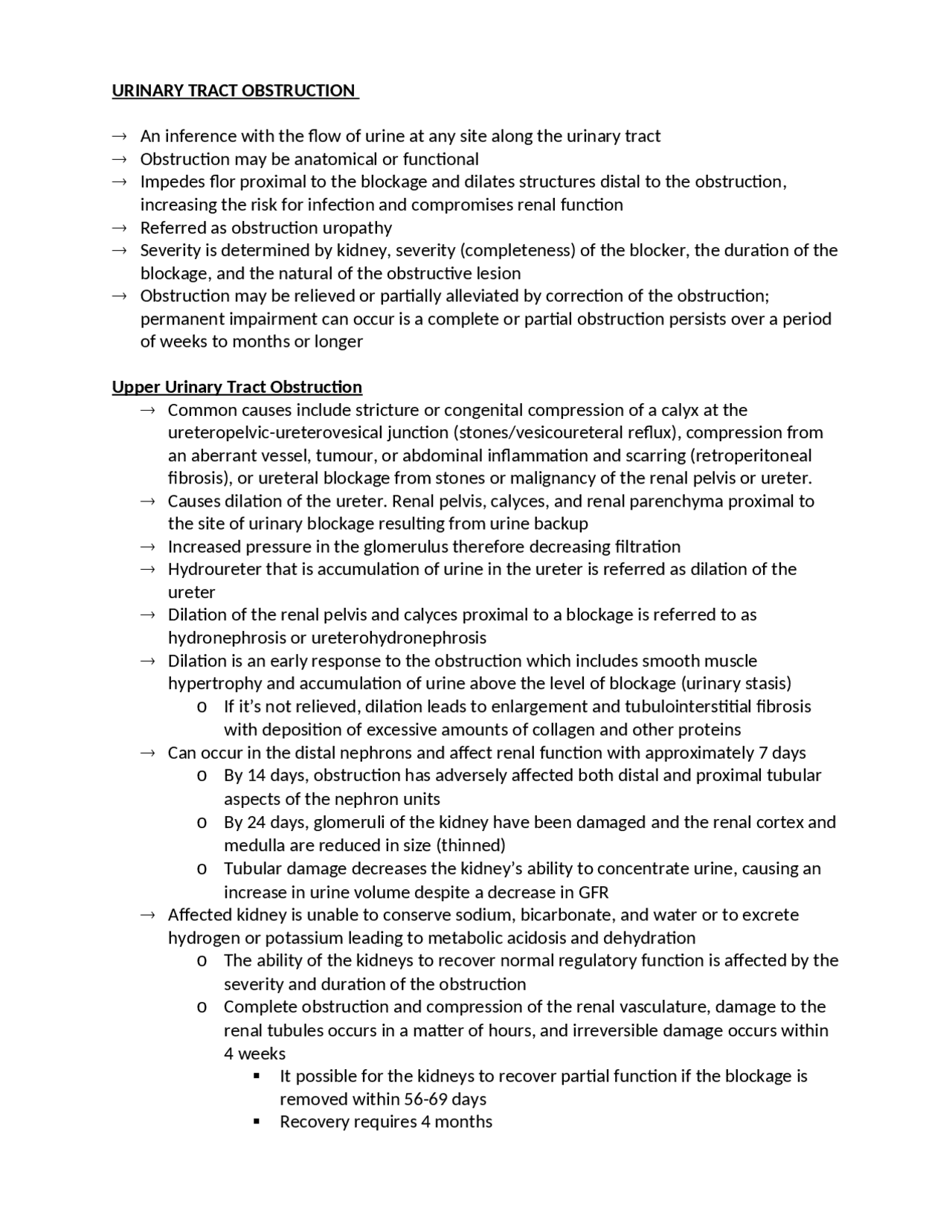 Pathophysiology notes | Study notes Pathophysiology | Docsity
